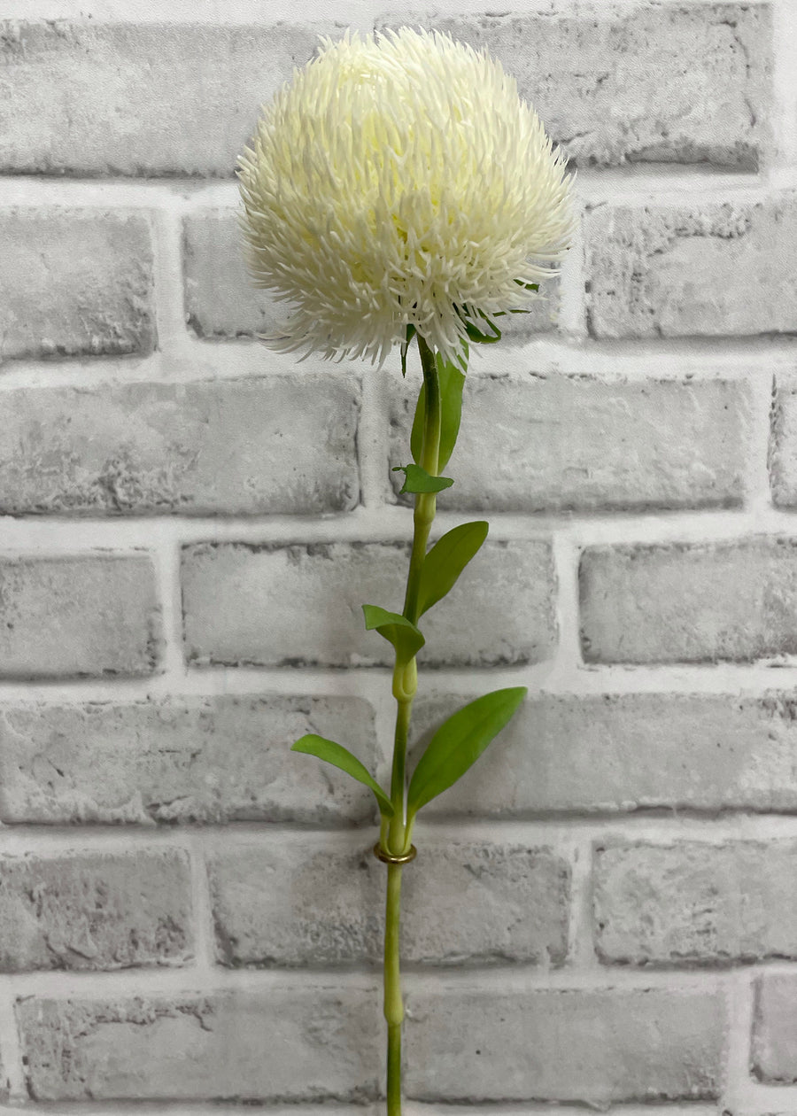 ITEM 01001 W - 20" WHITE FRESH TOUCH ALLIUM SPRAY · Tri W Imports