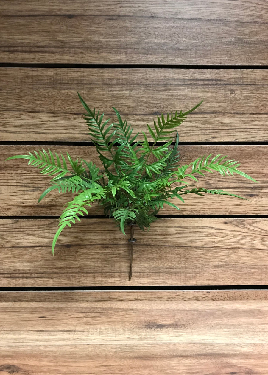 ITEM 11271 - 19" FRESH TOUCH FERN MIXED BUSH · Tri W Imports